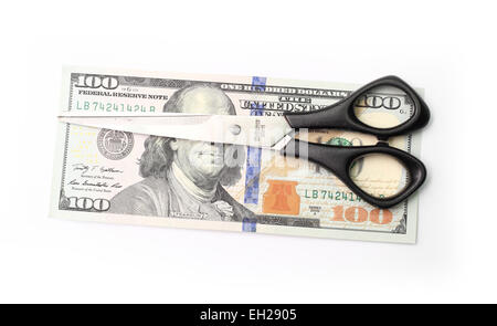 hundred dollar bills in a frying pan Stock Photo - Alamy