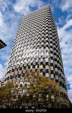 Albania, Tirana, modern buildings Tid Tower Stock Photo - Alamy