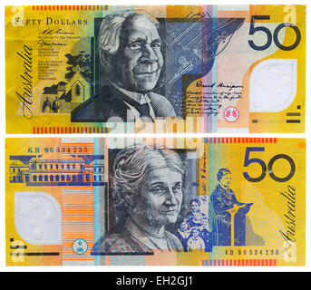 Fifty dollar bill, back and front Stock Photo - Alamy