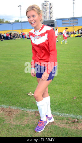 Soccer Six Fest held at Mile End Stadium, London Featuring: Rachel ...