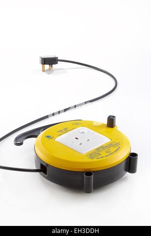 Power cord extension set shoot in clear background Stock Photo - Alamy