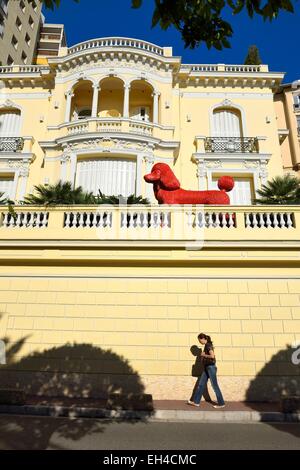 Principality of Monaco, Monaco, Moneghetti district, Villa of Belle ...