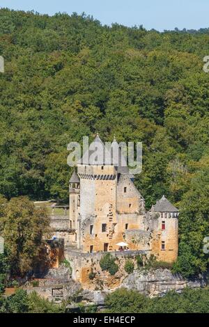 France, Dordogne, Marquay, Laussel castle Stock Photo - Alamy