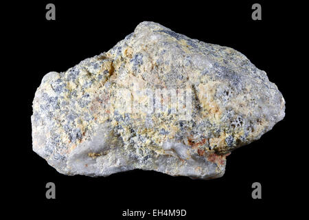 Tellurium rock specimen Stock Photo - Alamy