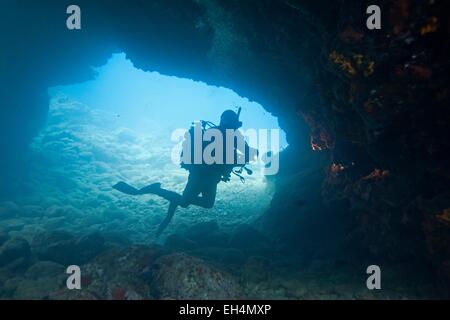 Greece, Cyclades, Island of Milos, scuba diving Stock Photo - Alamy