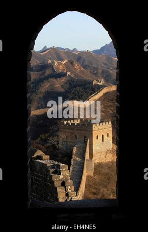 Jinshanling Great Wall,Great Wall of China,Beijing Stock Photo - Alamy