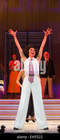 Debbie Kurup as Reno Sweeney performing at the centre. The Sheffield ...