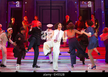 Debbie Kurup as Reno Sweeney performing at the centre. The Sheffield ...