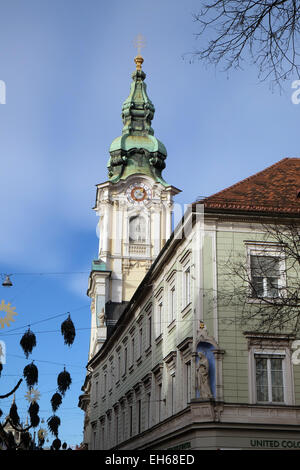 Parish Church of the Holy Blood in Graz, Styria, Austria Stock Photo ...