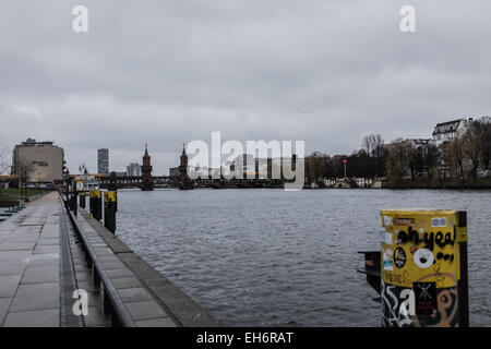 the Berlin Wall, frontier, war, separated, street, tourist, street ...