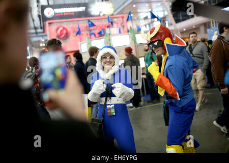 Boston, Massachusetts, USA. 8th Mar, 2015. Thousands of gamers attend ...