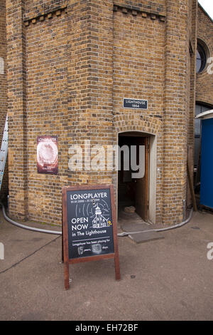 Trinity Buoy Lighthouse sign for Longplayer installation lighthouse ...