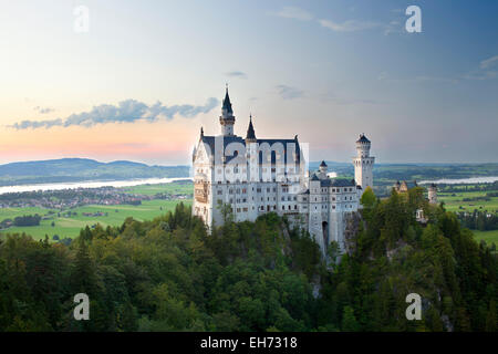 Neuschwanstein castle from Marien's bridge Stock Photo - Alamy
