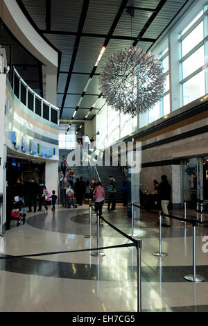 The lobby of Liberty Science Center, New Jersey USA Stock Photo - Alamy