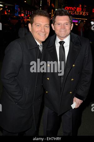 Michael Feinstein and Terrence Flannery Opening night of 'Michael ...