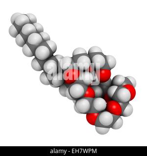 Polidocanol sclerosant drug molecule Stock Photo - Alamy
