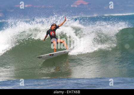 Volcom Qualifying Series junior surf competition - Bali Stock Photo - Alamy