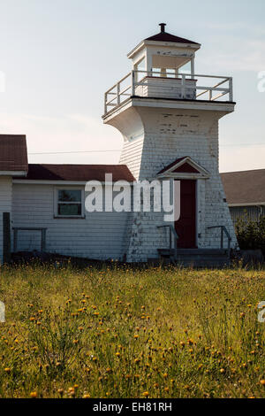 Salmon River Lighthouse in Nova Scotia, Canada Stock Photo - Alamy