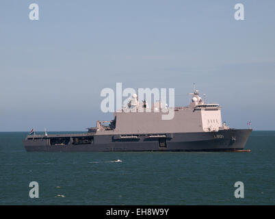 The Royal Netherlands Navy amphibious warfare vessel Johan de Witt Stock Photo - Alamy