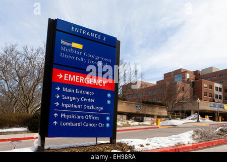 Medstar Georgetown University Hospital - Washington, DC USA Stock Photo ...