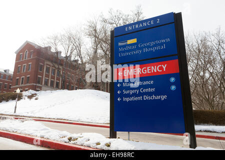 Medstar Georgetown University Hospital - Washington, DC USA Stock Photo ...