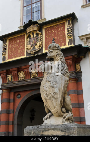 The decorative Swiss Gate (Schweizertor) in the Hofburg Imperial Palace ...