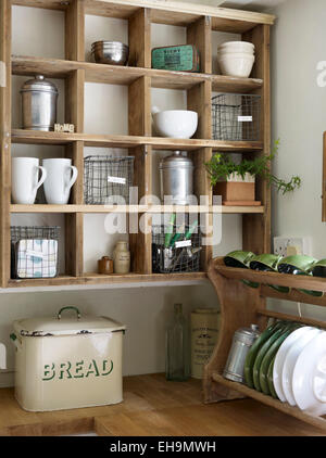 Shelving unit and houseplant in interior of living room Stock Photo - Alamy