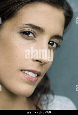 woman look glancing see view looking peeking looking at dapper ...