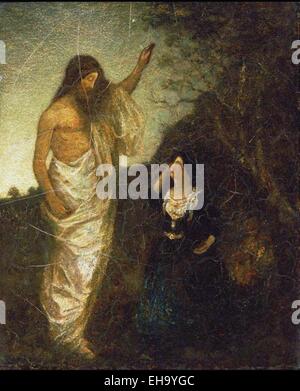 Albert Pinkham Ryder, Resurrection, painting in oil on canvas, 1885 ...