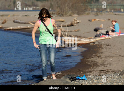 Hood River, Oregon, USA. 10th Mar, 2015. Mar. 9, 2015. Jim Stringfellow ...