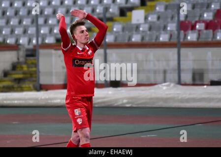 March 10, 2015: Valentin Lazar #93 of Dinamo Bucharest, Andrei Cordos ...