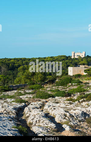 Mediterranean Europe, Malta, Verdala Palace and Buskett Gardens Stock ...