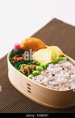 Japanese Style Lunch Box Stock Photo - Alamy