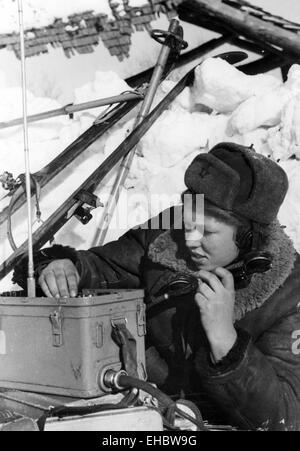 Soviet Radio Operator Stock Photo - Alamy
