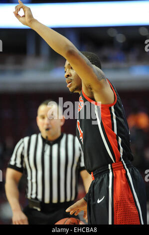 Chicago, IL, USA. 11th Mar, 2015. Rutgers Scarlet Knights guard Bishop ...