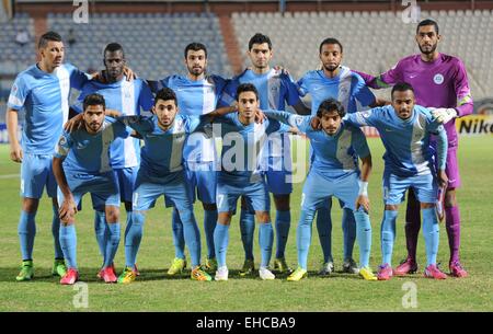 Kuwait City, Kuwait. 11th Mar, 2015. Start players of Kuwait's Al ...