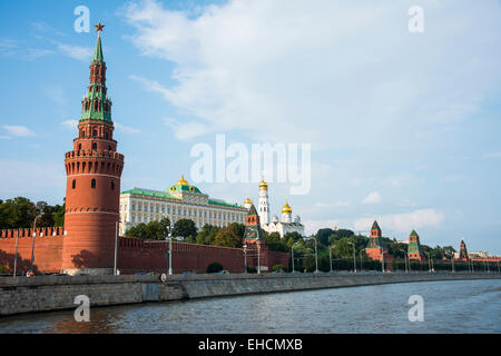 The Kremlin and the Moskva (Moscow) River are seen before dawn in ...