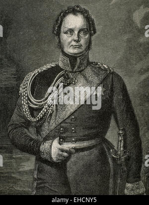 Frederick William IV (1795-1861). King of Prussia. The King in on his ...