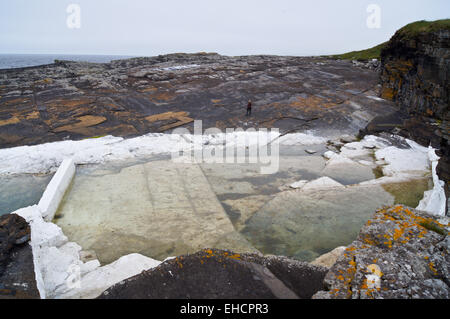 Trinkie outdoor saltwater swimming pools, Wick, Caithness, Scotland ...