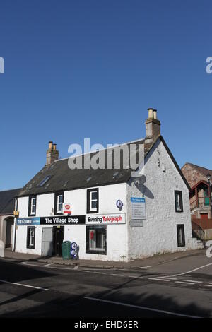 Longforgan Village Shop Scotland March 2015 Stock Photo - Alamy