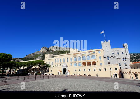 The Monaco Prince palace Stock Photo - Alamy
