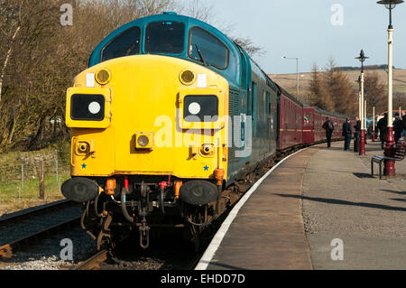 Class 37 Diesel Locomotive, Front Cab View Stock Photo - Alamy