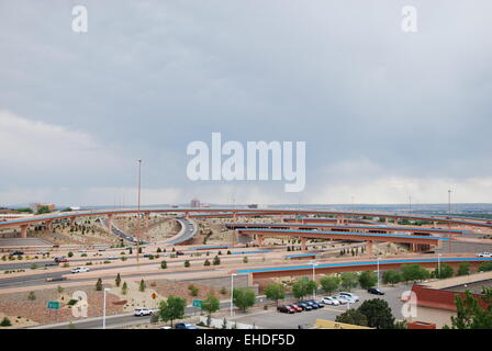 USA, New Mexico, Albuquerque, Highways in city Stock Photo - Alamy