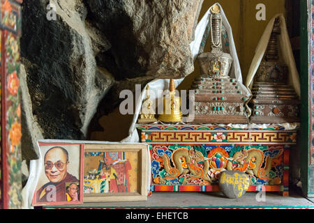 Relics, Dzongkhul Gompa Stock Photo - Alamy