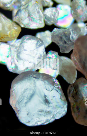 quartz grains of sand microscope polarization sands sand quartz grains ...