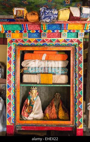 Sacred Relics, Bardan Gompa Stock Photo - Alamy