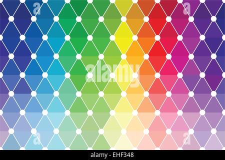 Quincunx Seamless Triangle Pattern Vector Stock Vector Image & Art - Alamy