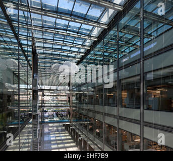 USA, New Jersey, Princeton, roof detail of high tech PA Technology ...