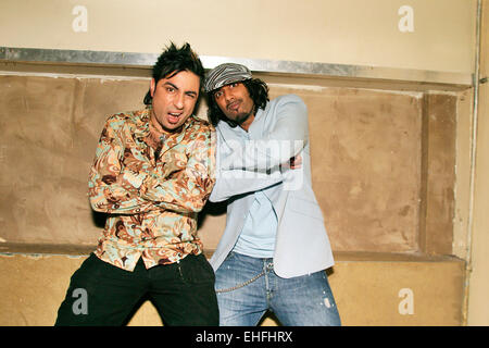 Portrait of Bobby and Nihal Stock Photo - Alamy