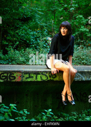 Portrait of singer Jess Perks Stock Photo - Alamy